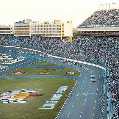 Start/Finish Line-Lowe's Motor speedway - Concord, North Carolina