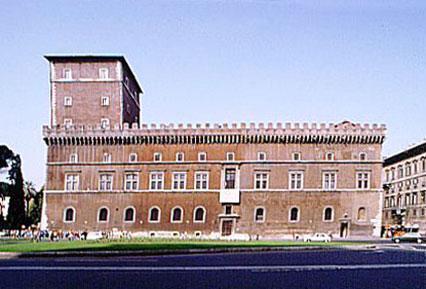 Mussolini's Balcony - Rome