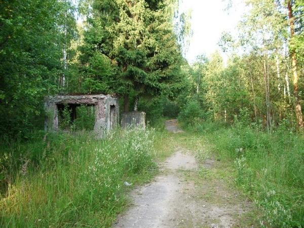 Ruins of the check-point