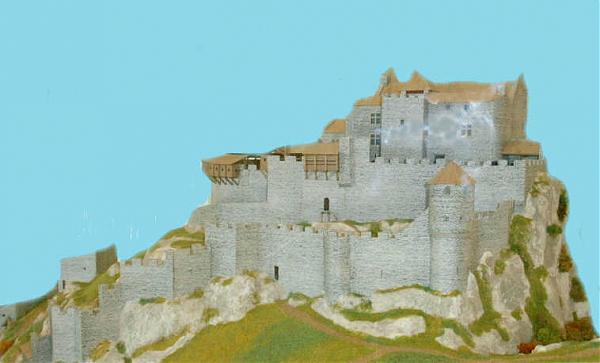 Château de Crussol - Les ruines de Crussol