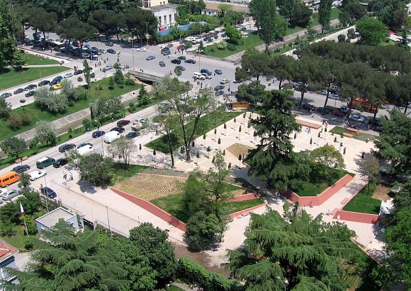 Garden of Frashëri Brothers - Tirana