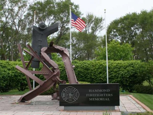 Hammond Fire Fighters Memorial - Hammond, Indiana