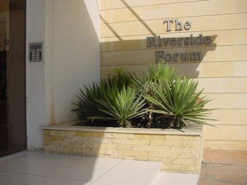 The Riverside Forum building