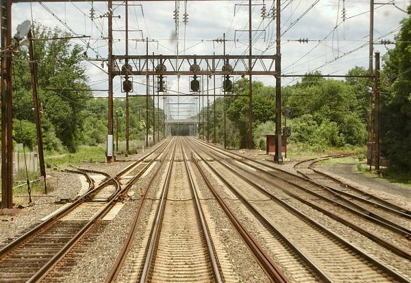 Amtrak MIDWAY Interlocking | railway, interlocking tower