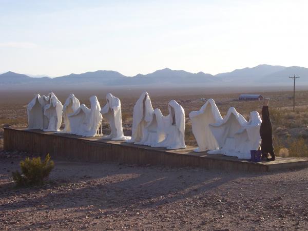 "The Last Supper" sculpture