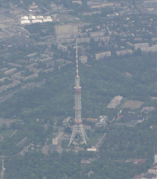 Kyiv TV Tower - Kyiv | television transmission tower, 1973_construction