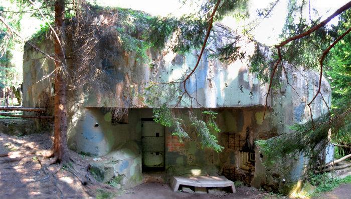 Infantry blockhouse sided