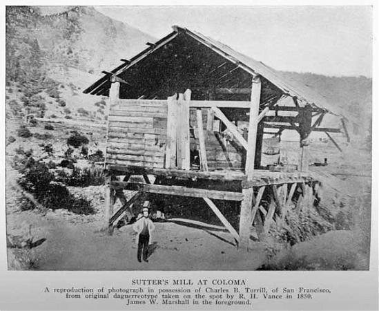 Sutter’s Mill Site historic marker 530