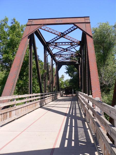 Old railroad bridge - Winters, California