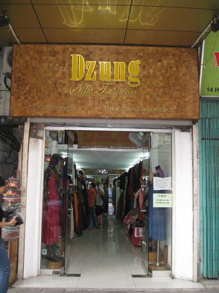 Dzung Silk & Three Sisters Silk - Hanoi