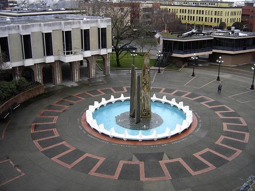 Centennial Square Fountain - Victoria