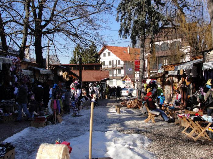 Tarabe cu produse traditionale - Bran