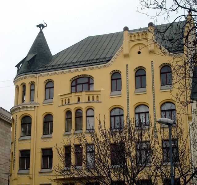 Cats' House Building - Riga