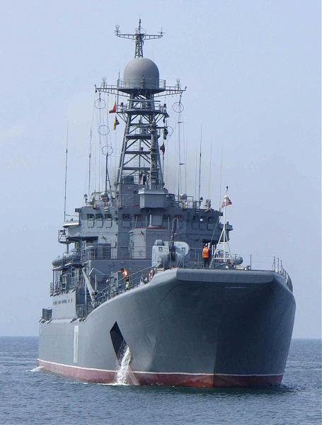 “Peresvet" Ropucha II Class Landing Ship.