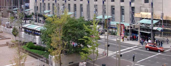 Queen City Metro stop - Cincinnati, Ohio | bus stop