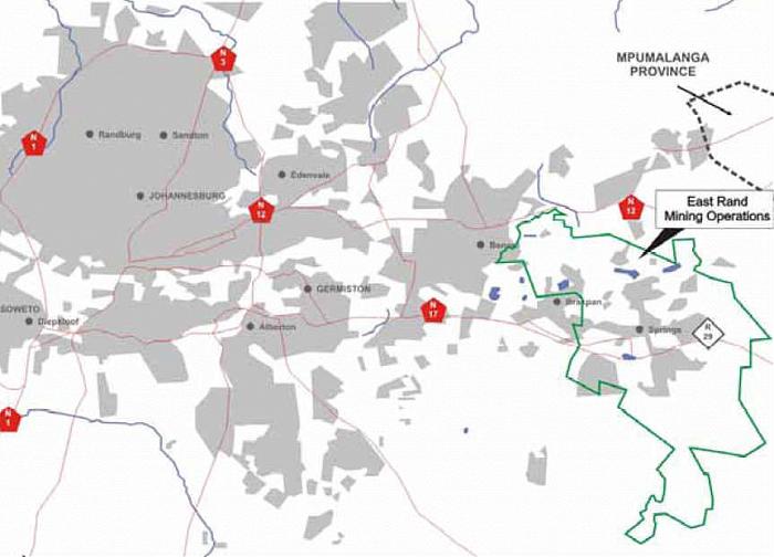 East Rand Mining Operations