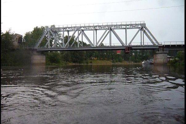 Small railways bridge - Saint Petersburg | railway bridge