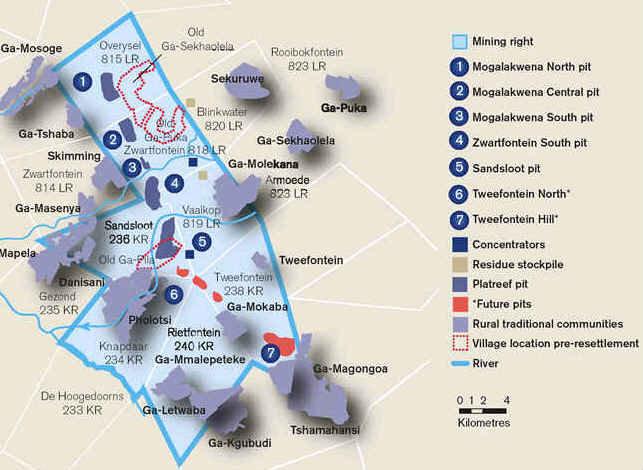Mogalakwena Mine - Tweefontein North (Central Pit)