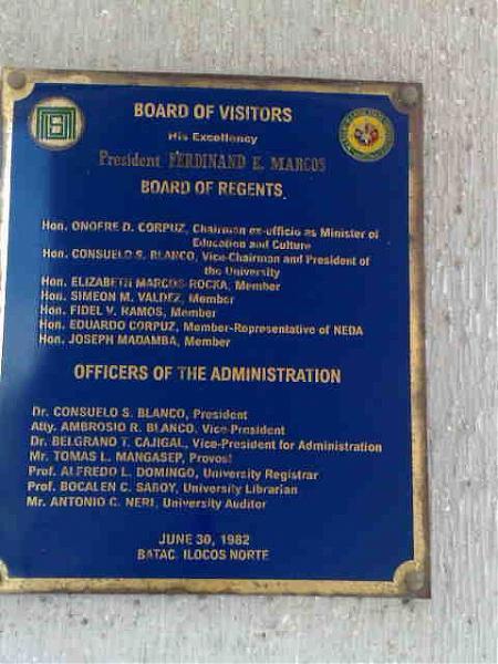 Mariano Marcos State University Administration Building - Batac City