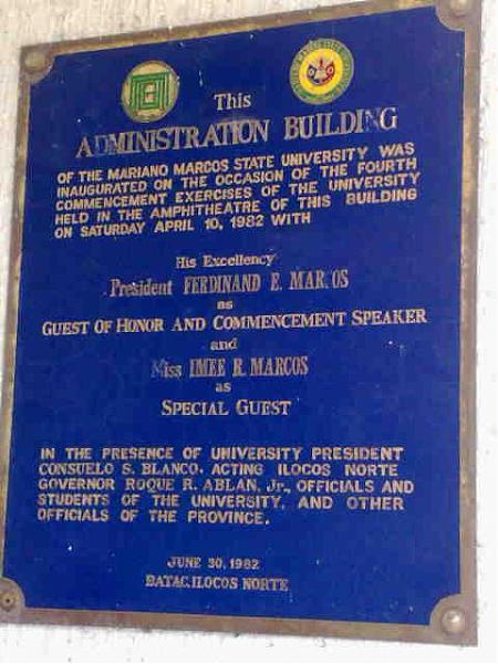Mariano Marcos State University Administration Building - Batac City