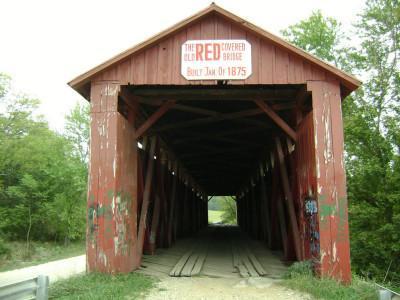 Old Red Covered Bridge