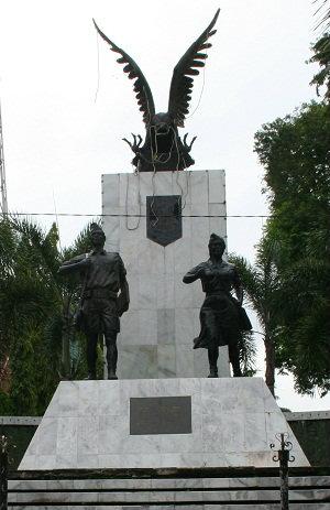 Monument Pelajar Pejuang / Taman Tentara Pelajar Sriwijaya - Jambi