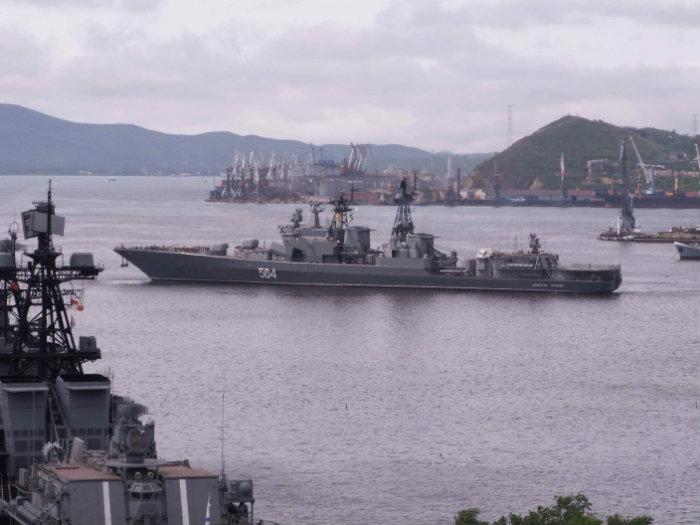 "Admiral Tributs" - Udaloy I Class Destroyer.