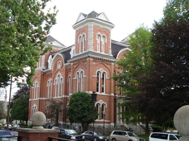 Tioga County Courthouse - Vlllage of Owego, New York