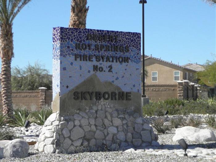 Desert Hot Springs Fire Station No. 2 Skyborne