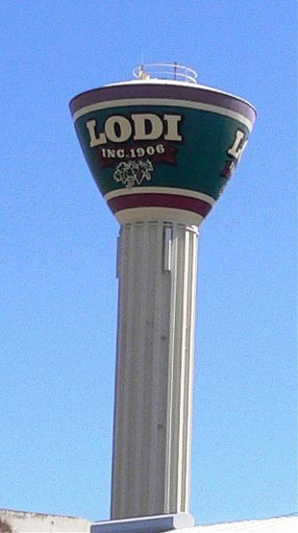 Lodi Water Tower - Lodi, California