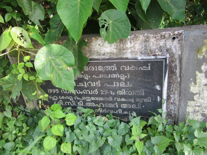 Palachuvadu Bridge - Kochi