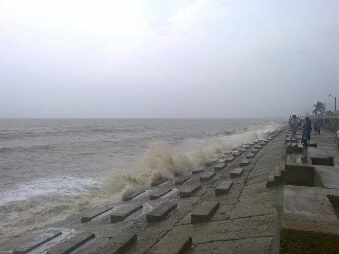 Seashore Made of Concrete - Digha City