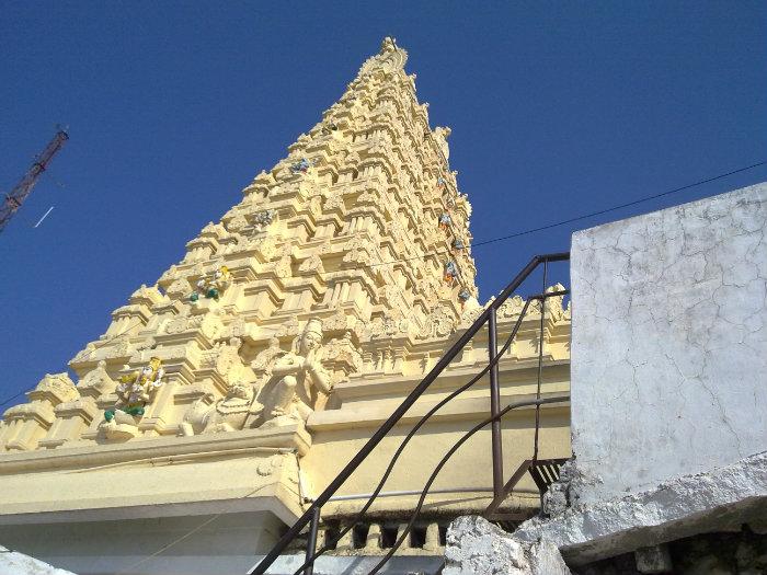 Entrance to the Manyam Konda Temple Ghat
