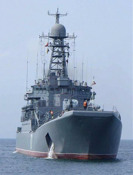 “Peresvet" Ropucha II Class Landing Ship.