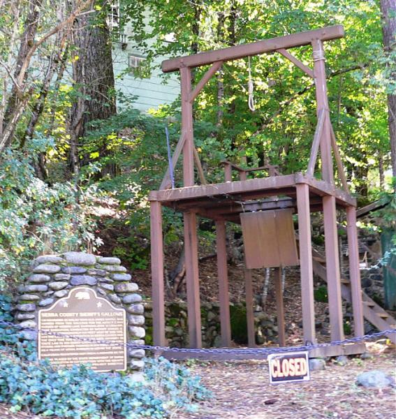 Gallows - Downieville, California