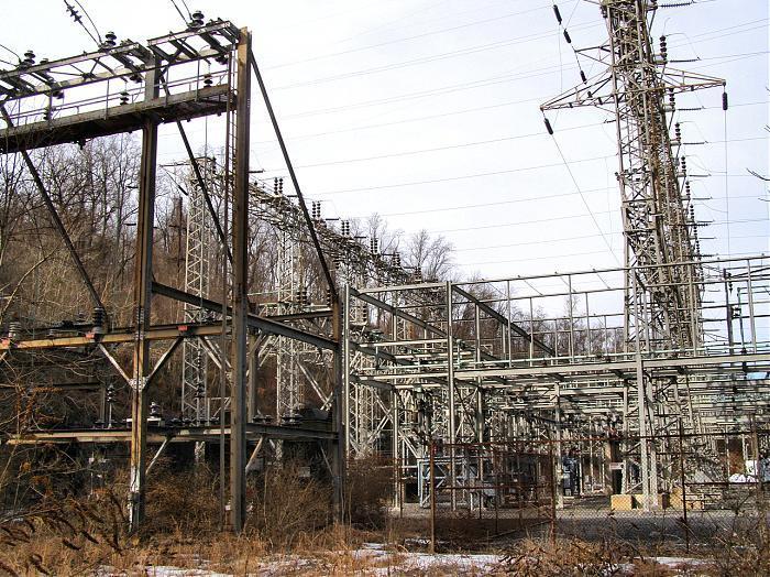 Amtrak Safe Harbour Dam 25Hz Step-Up Substation