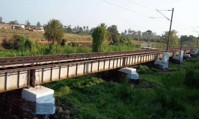 Rail Bridge near Eluru - Eluru