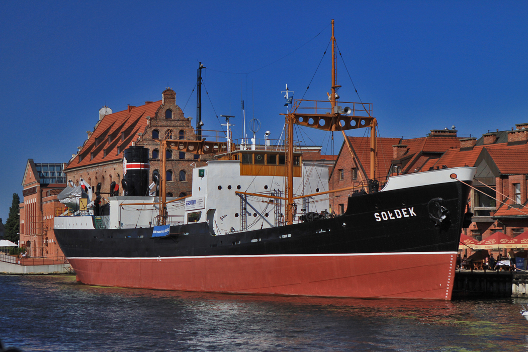 Museum freight ship SS Soldek / Statek-muzeum "Sołdek" - Gdańsk