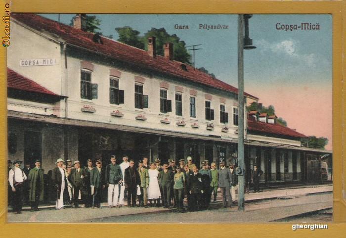 Copsa Mica RailwayStation - Copşa Mică