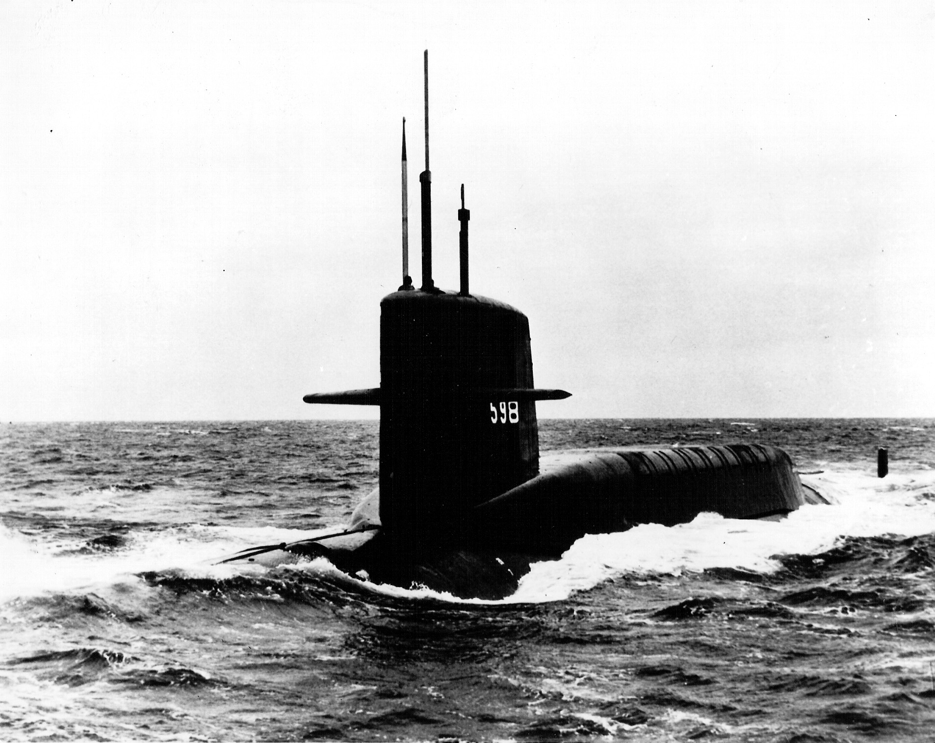 Sail of the USS George Washington (SSBN-598)