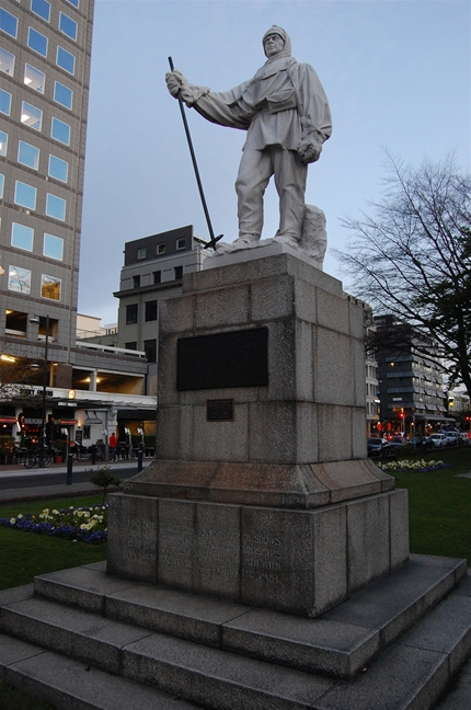 Scott Statue, christchurch - Christchurch