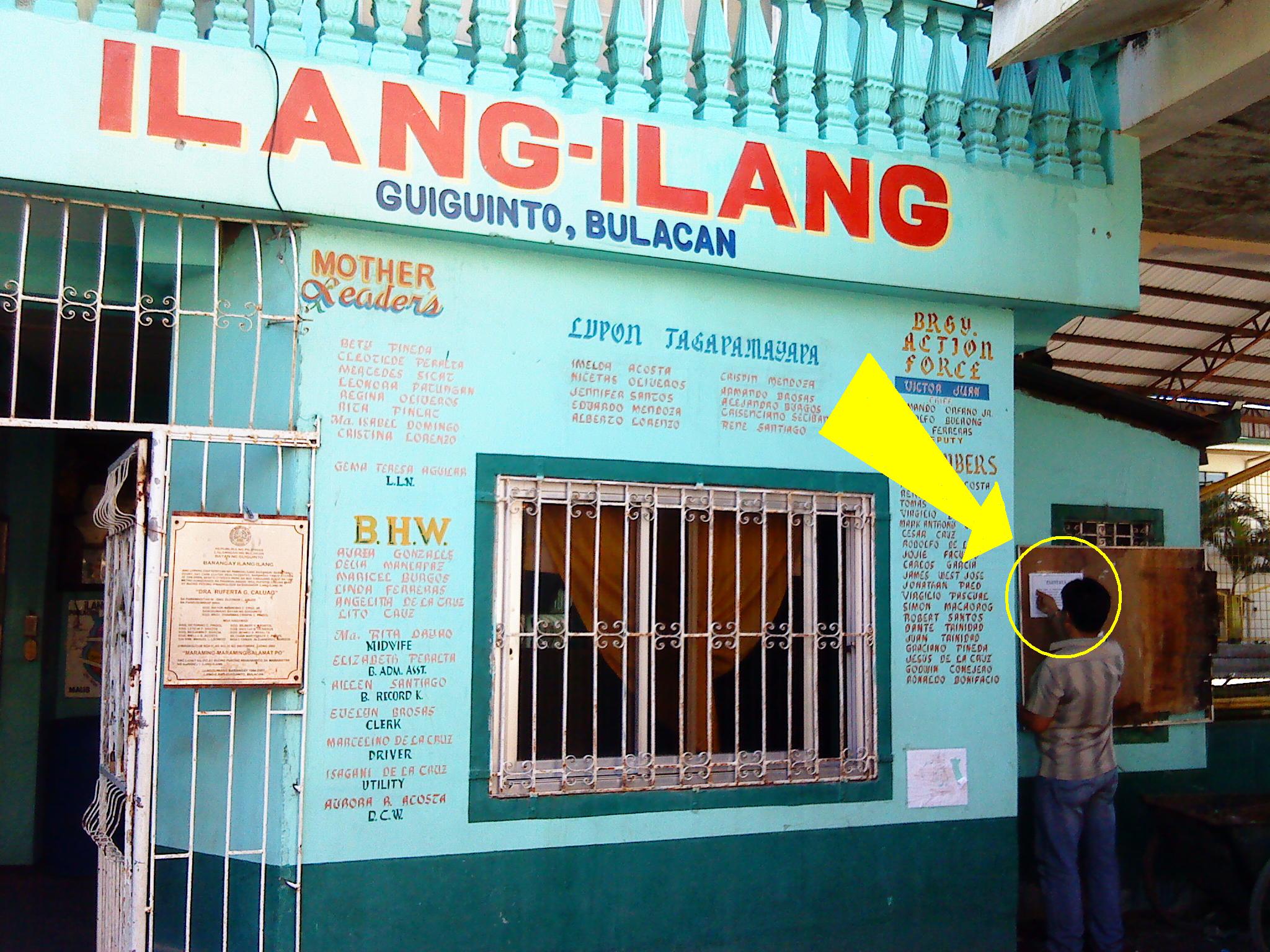 Sangguniang Barangay Building of Ilang-ilang, Guiguinto, Bulacan ...