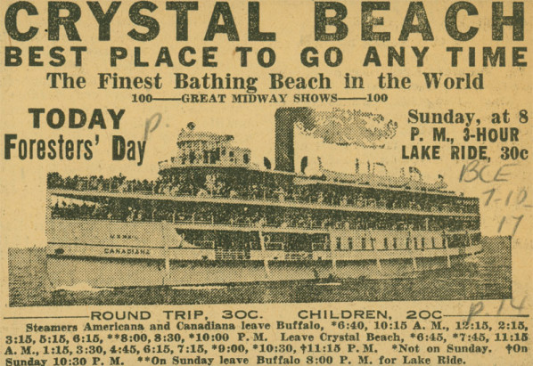 Site of Crystal Beach Amusement Park - Town of Fort Erie, ON