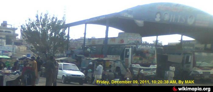 General Bus Station, (Lorry Adda) Mirpur Azad Jammu and Kashmir. - Mirpur