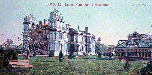 McLean's Mansion (Holly Lea Mansion) - Christchurch
