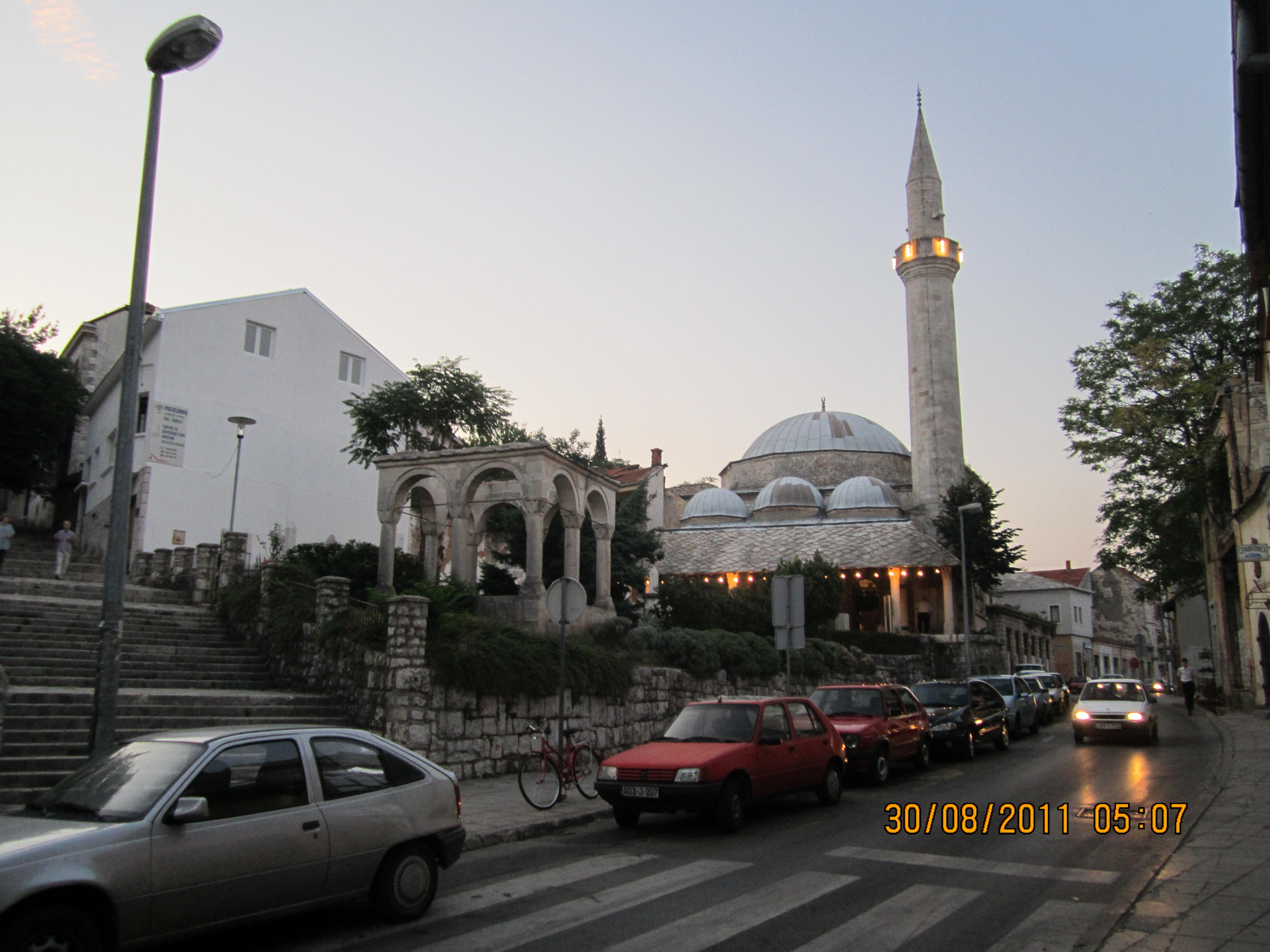 Mosque with Cemetary - Mostar