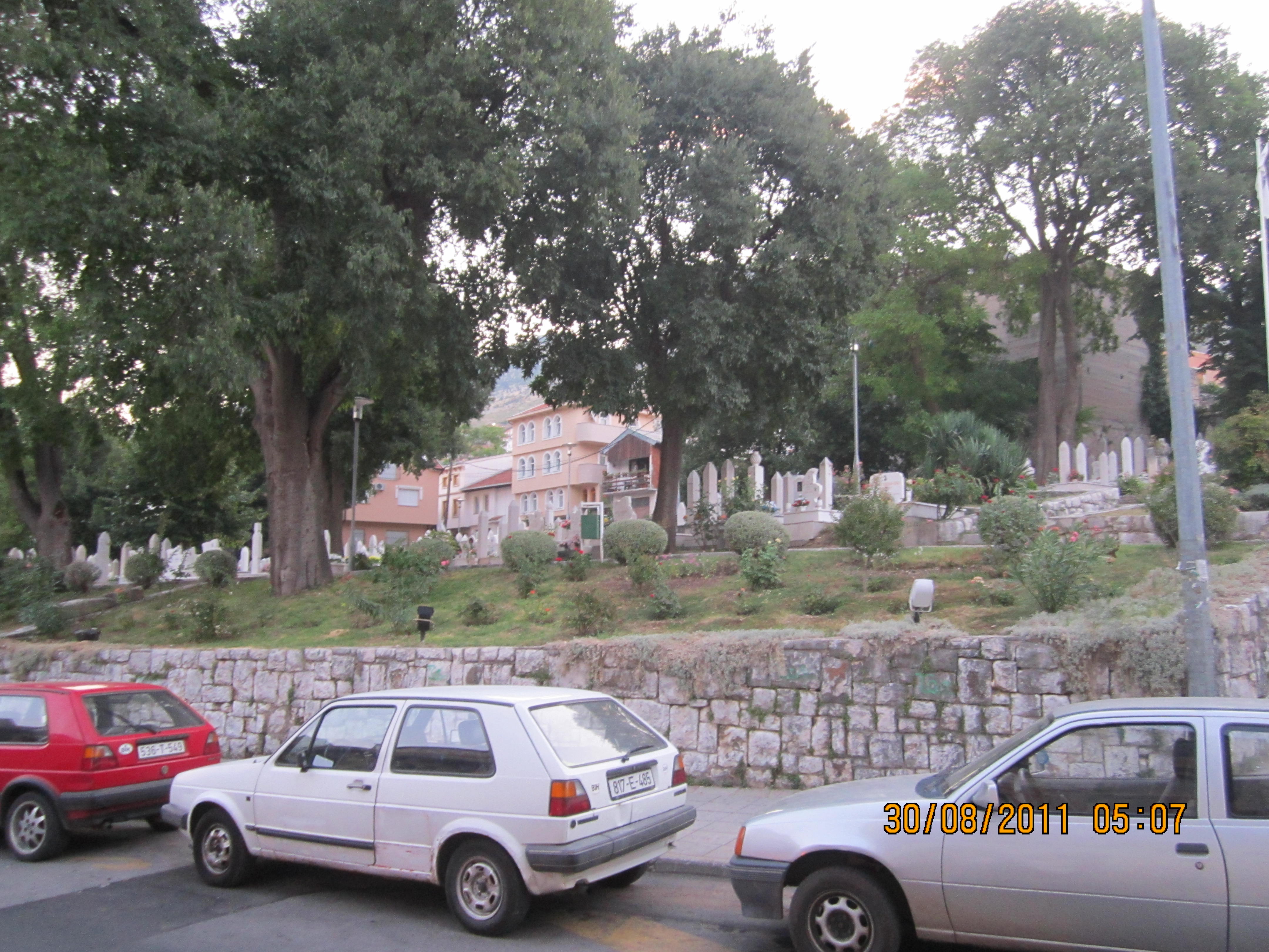 Mosque with Cemetary - Mostar