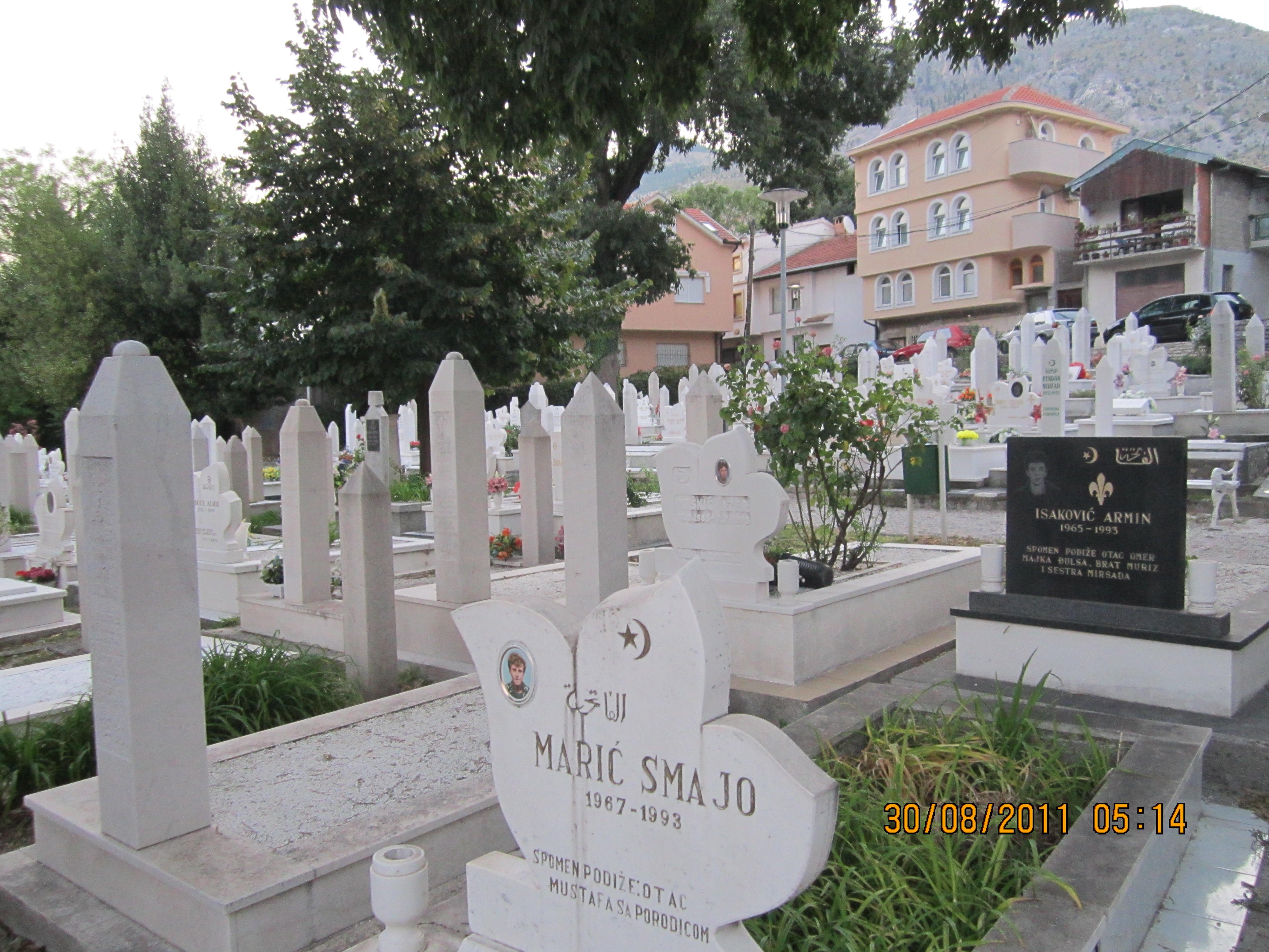 Mosque with Cemetary - Mostar