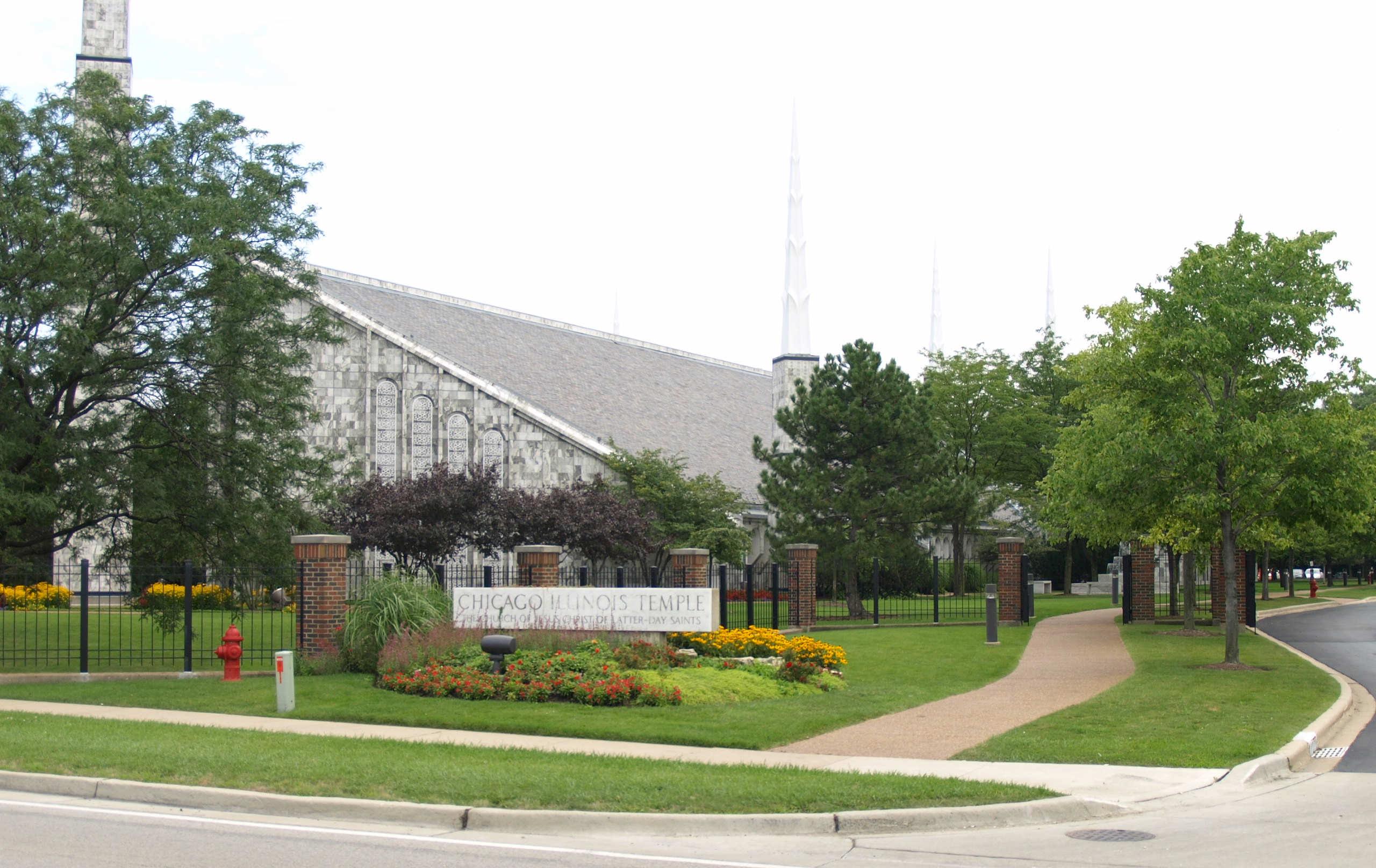Chicago Illinois Temple of the Church of Jesus Christ of Latter-day ...