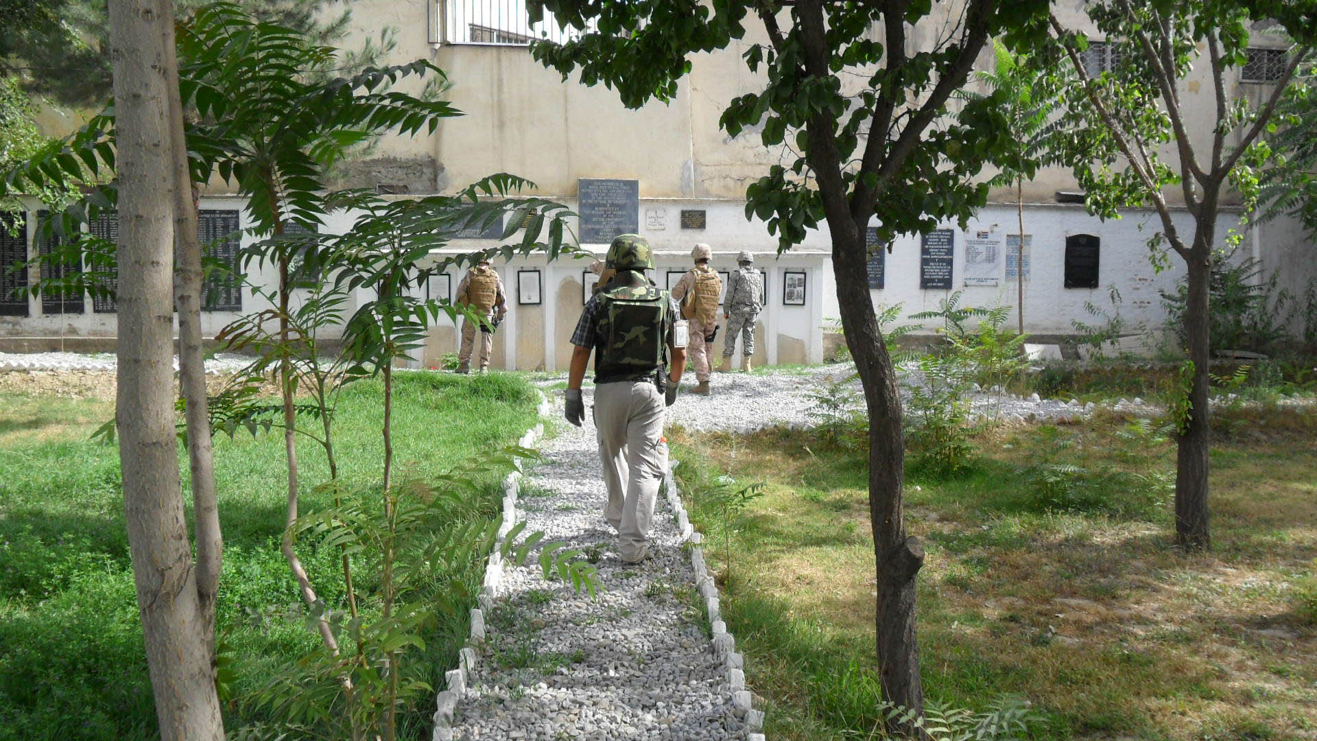 Christian Cemetery - Kabul | park, christianity, war cemetery